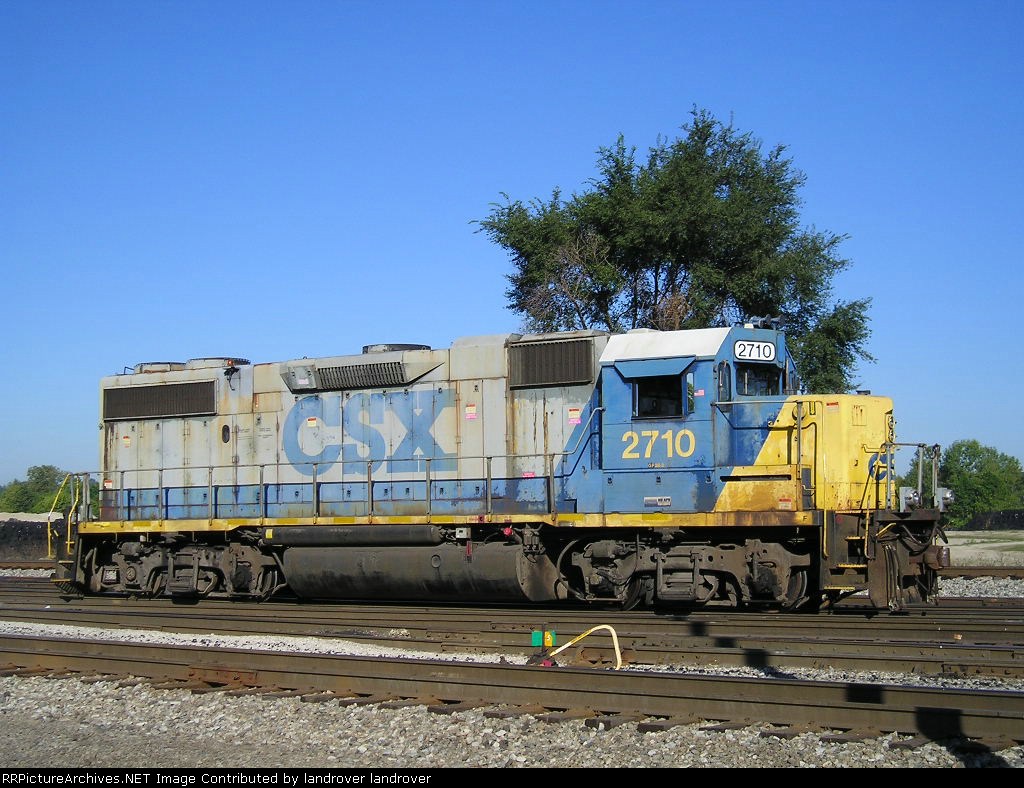 CSXT 2710 On CSX Y 101 At New River Yard